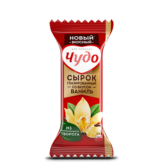 Глазированные сырки ЧУДО Ваниль - купить на сайте